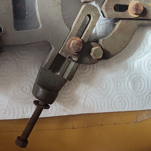 ANTIQUE LATHE STEADY REST ASSEMBLY CAST IRON WOOD METAL | eBay