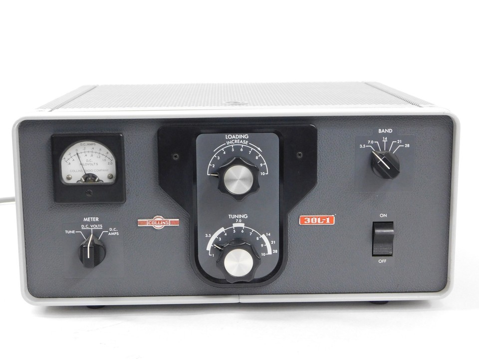 Collins 30L-1 WE Ham Radio 811A Tube Linear Amplifier (SN 10385, 500 ...