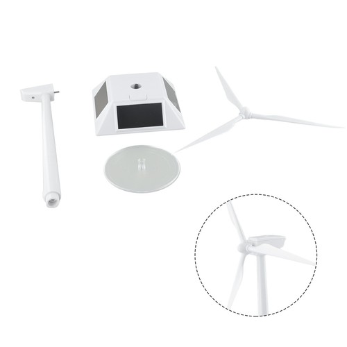 Desktop Wind Mill Model Craft Solar & Wind Energy Educational Toy for ...