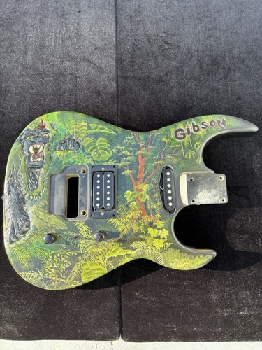 Custom Engraved W/creature!!! Unbranded Stratocaster Style Guitar Body ...