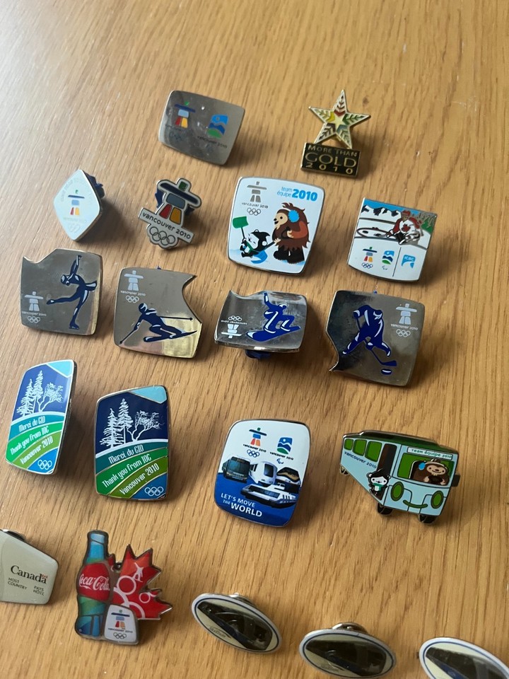 28 x Vancouver 2010 Winter Olympics Pins Canada | eBay