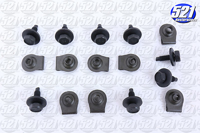 Front Valance Valence Panel Bolt Set Kit Fits 72-74 Challenger ...