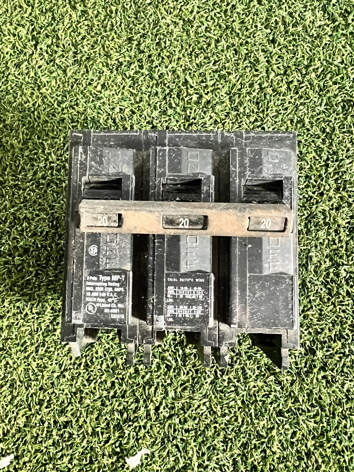 Siemens Murray MP320 Circuit Breaker 20 Amp 3 Pole 240 VAC 3 Phase | eBay