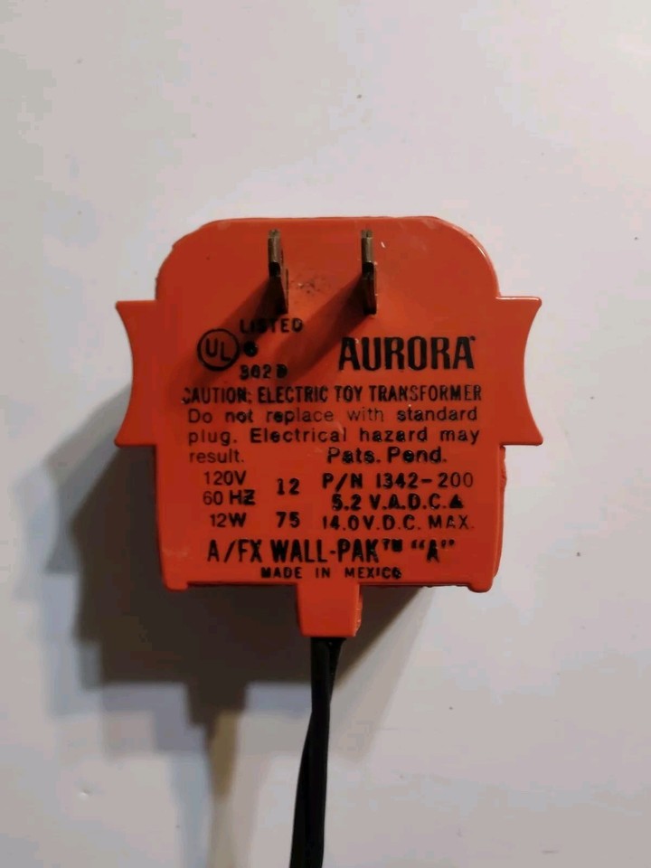 Vintage Aurora Model Motoring Slot Car Track Power Pack with Wall ...