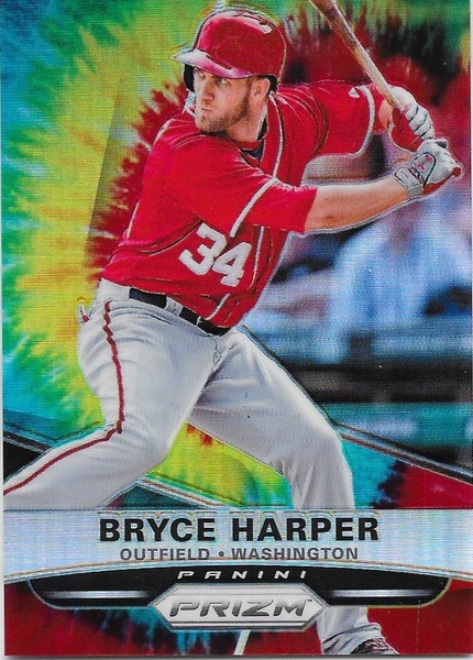 2015 Panini Prizm - Tie-Dye Prizm #37 Bryce Harper /50 for sale online ...