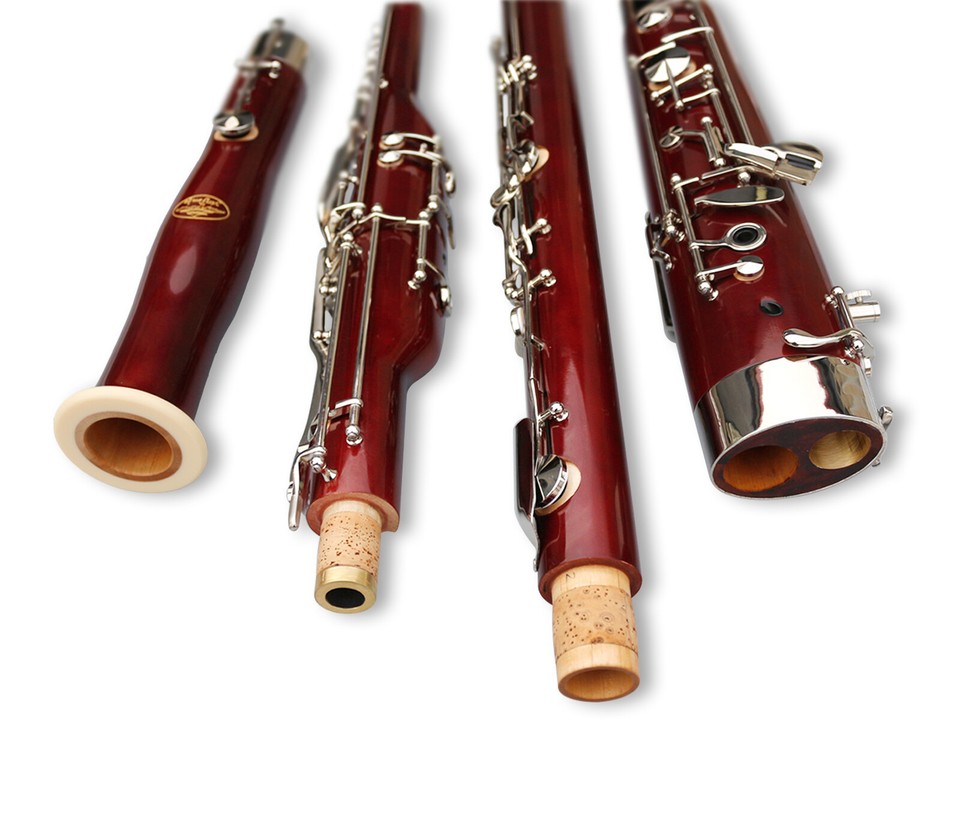 26 Keys Maple Wood Bassoon C Key Woodwind Instrument with Case ...