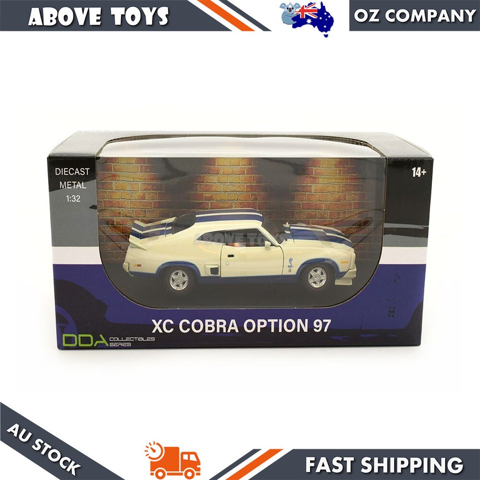 DDA 1:32 Scale Ford Falcon XC Cobra Option 97 White Blue Stripes ...