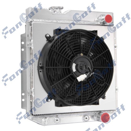 259 3 Row Radiator Shroud Fan For 1960-1966 Ford Mustang Ranchero ...