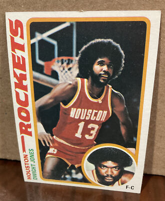 DWIGHT JONES 1978-79 TOPPS BASKETBALL #84 - HOUSTON ROCKETS | eBay