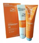 WELLA STRAIGHT (N) Hair Permanent Straightening Cream Intense Creatine ...