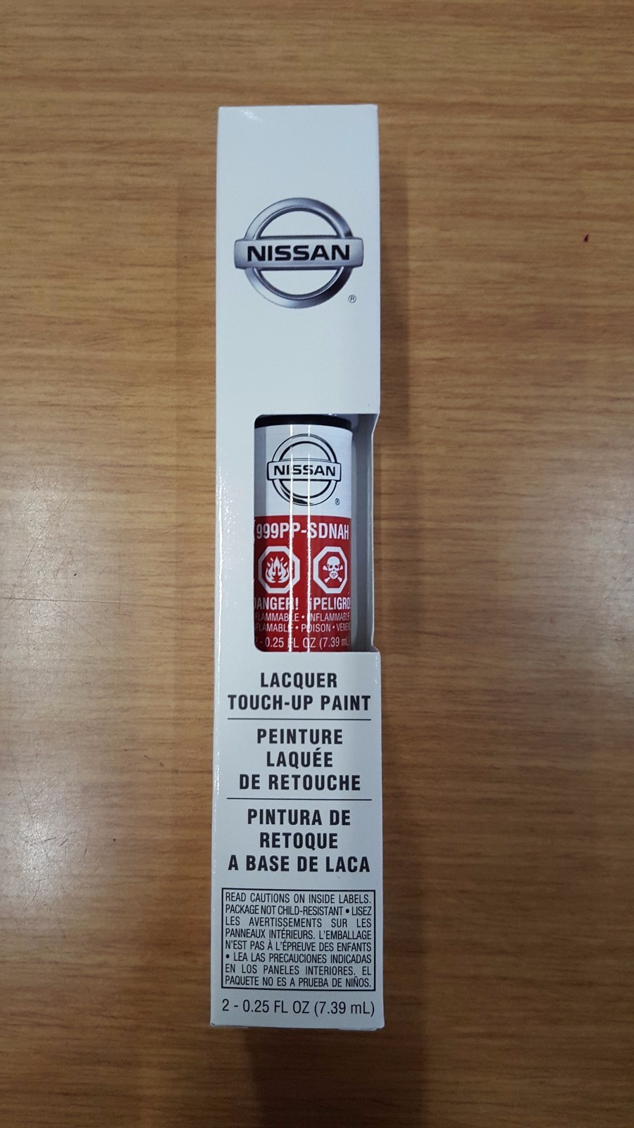 Nissan OEM Touch-Up Paint + Clear Coat Cayenne Red Color Code NAH ...