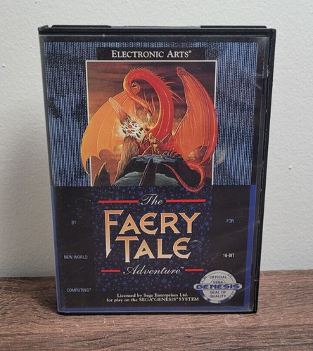 Faery Tale Adventure (Sega Genesis, 1991) Complete W/ Manual & Case ...