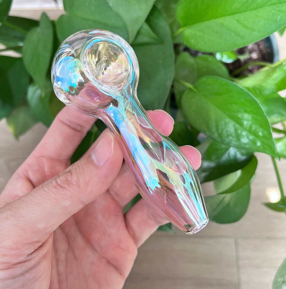 4 Inch Glass Tobacco Pipe Colorful Smoking Pipe Bowl Hand Pipe | eBay