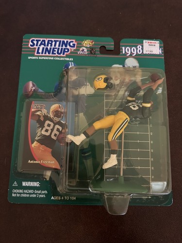 starting lineup football figures Antonio Freeman New Sealed | eBay