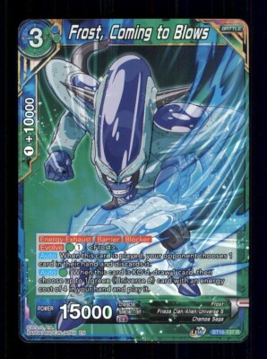 Light Play DBS Frost, Coming to Blows - BT16-137 - R - Foil Realm of ...