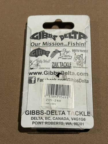 Gibbs Delta Megawatt Lure 1/4oz Spinner | eBay