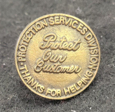 Protection Services Division Protect Our Customer Helping Lapel Hat ...