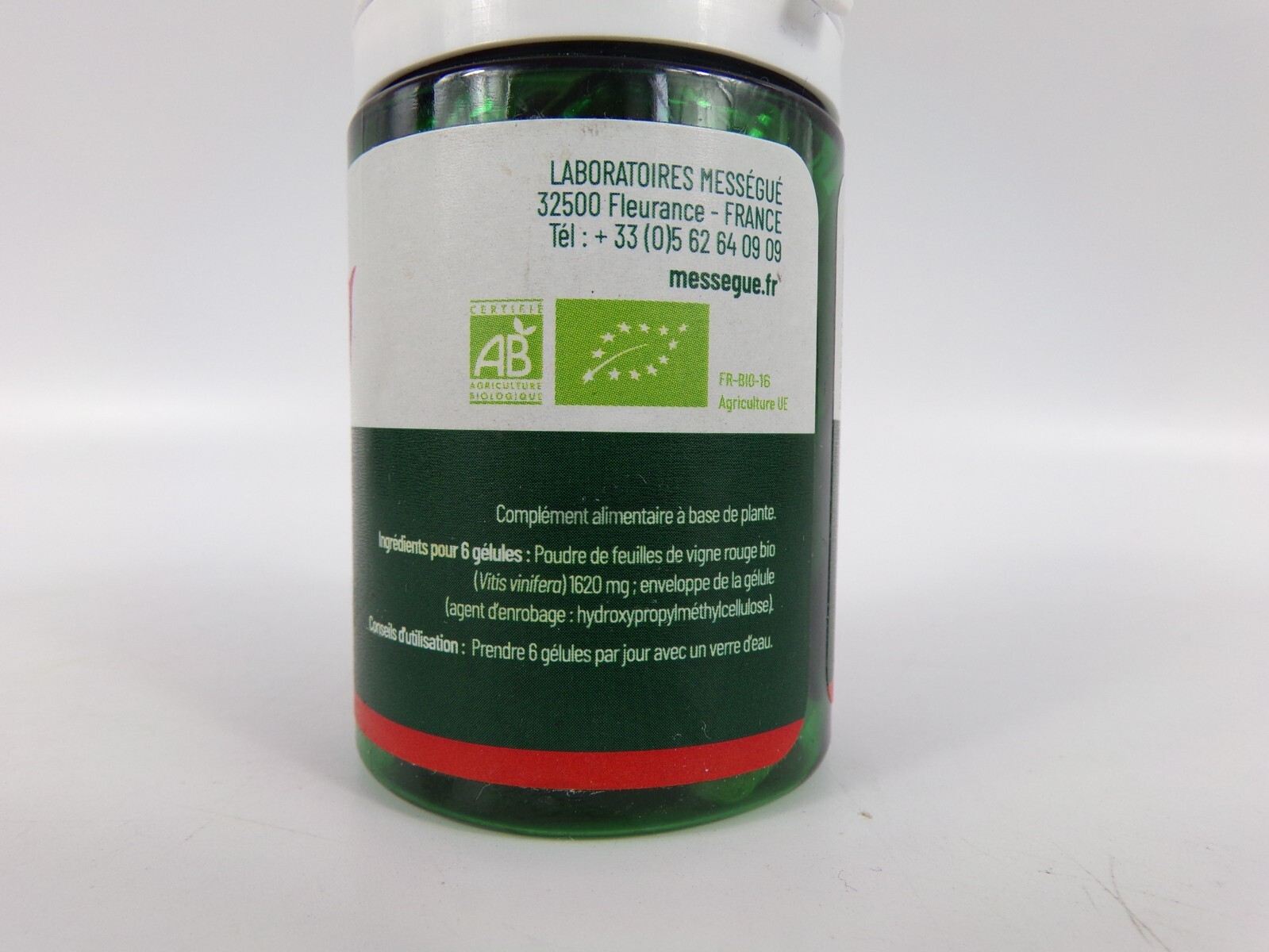 MESSEGUE VIGNE ROUGE BIO 80 GELULES - 10/2025 | eBay