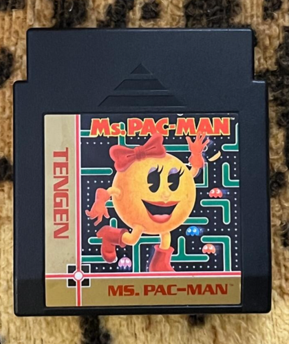 Ms. Pac-Man Tengen Nintendo Entertainment System 1990 NES Authentic | eBay
