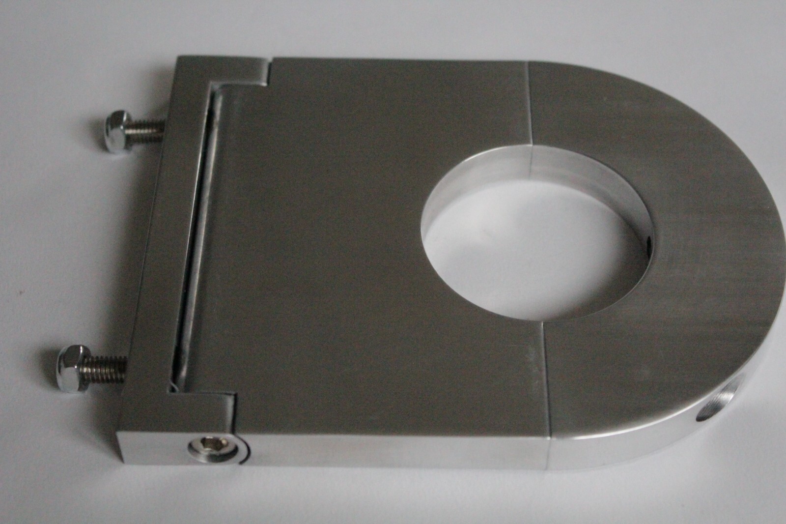 Universal 2" Swivel Base Floor Mount + 3 1/2" Polished Steering Column ...