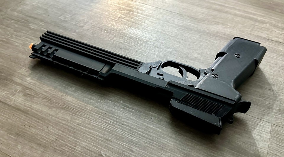 Auto-9 Replica Gun RoboCop 1987 Pistol Prop Cosplay No Assembly ...