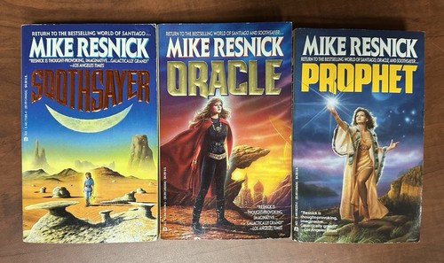 LOT: MIKE RESNICK books (Prophet, Oracle, Soothsayer) All 1st Printing ...