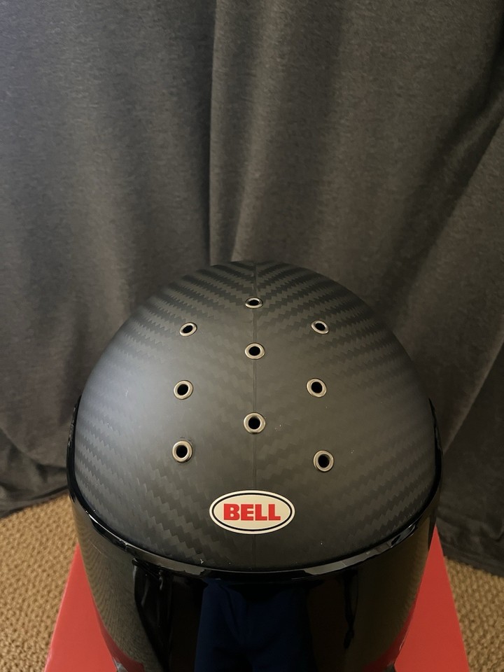 Bell Eliminator Carbon Fiber - Medium + Extra Shields | eBay