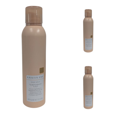 3 X Kristin Ess Rose Gold Temporary Tint Spray, 7 Ounce | eBay