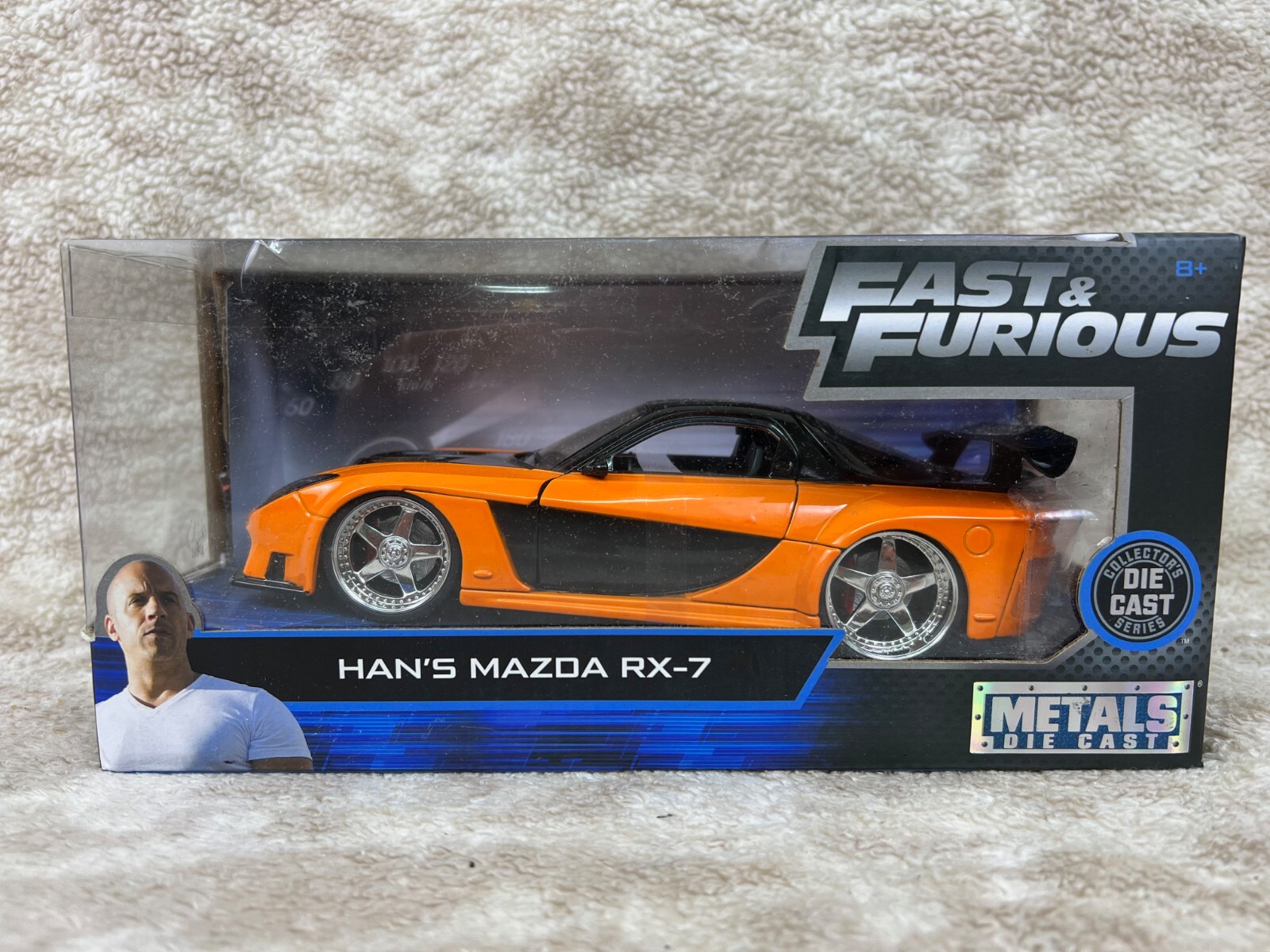 🔥🔥1:24 Scale JADA Fast & Furious Black/Orange Han's Mazada RX-7🔥🔥 | eBay