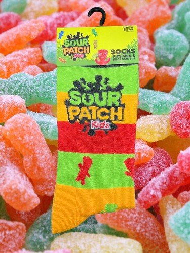 Sour Patch FUNNY SOCKS, Cool, Size 6-12 for Men & Woman | eBay