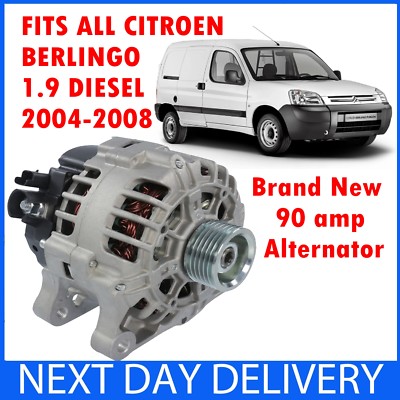CITROEN BERLINGO MK1 1.9 D 2004-2008 DIESEL NEW ALTERNATOR MF, M, MPV ...
