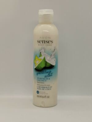 Avon Senses Sparkling Starfruit & Coconut Body Lotion 8.4 fl. Oz. NOS ...