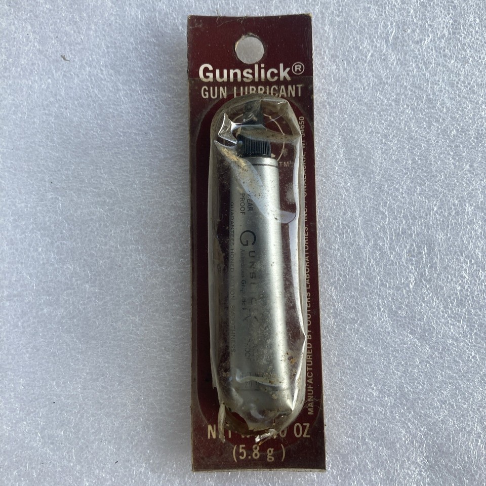 Vintage Outers Gunslick The Sportsman’s Lubricant Sealed | eBay