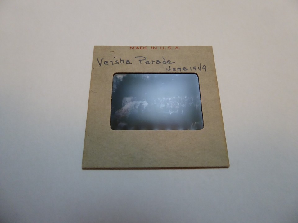 Iowa State University, Ames, Veisha Parade Car in 1949, Kodachrome ...