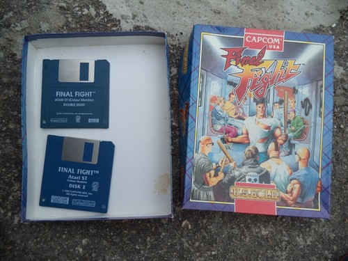jeu capcom FINAL FIGHT pour ATARI ST ste stf 520 1040 no amiga | eBay