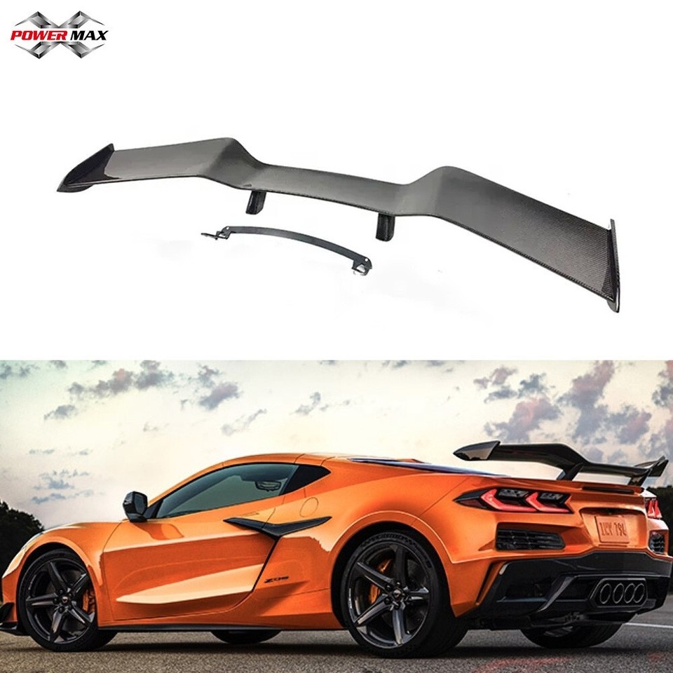 Dry Carbon Fiber Z06 Style Rear Wing for Chevrolet Corvettes C8 2020 ...