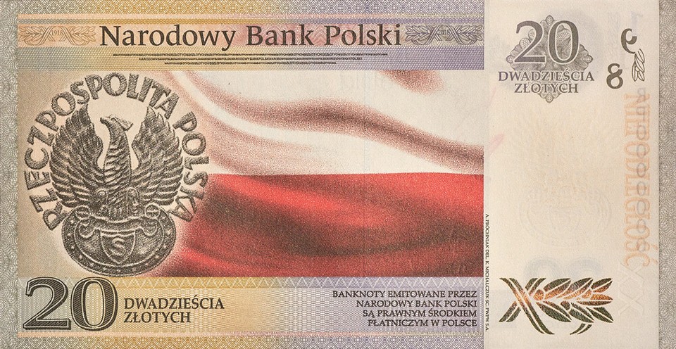 Poland / Polen 2018 - 20zl Independence | eBay