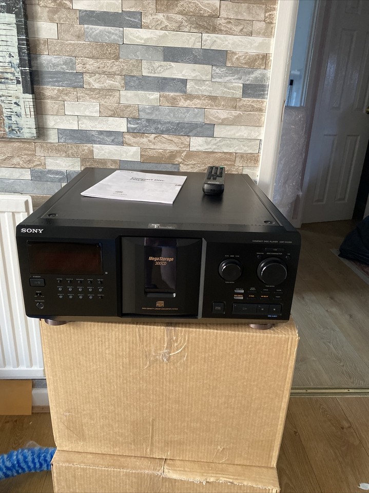 sony CDP-CX355 With remote control ,manual , All Mint Condition | eBay