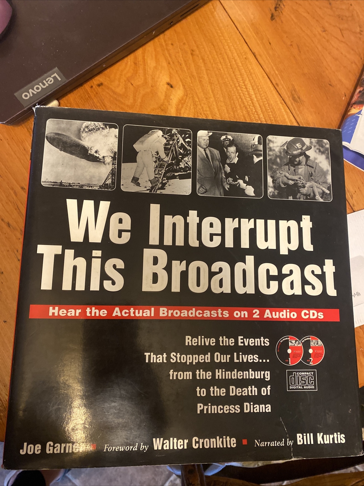 We Interrupt This Broadcast by Joe Garner hardcover book & 2 CDs 1998 9781570713286| eBay