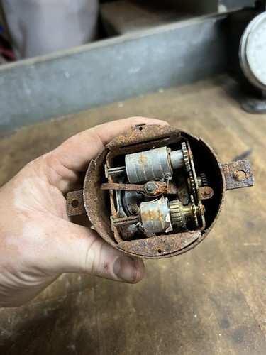 Old Harley Indian Motorcycle Stewart Speedo Speedometer MPH Odometer ...