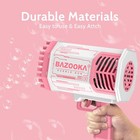 88Hole Magic Rocket Launcher BLUE Bubble Gun Bubble Bazooka Bubble ...