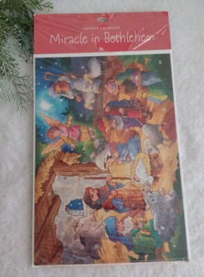 HALLMARK COUNTDOWN TO CHRISTMAS "Miracle in Bethlehem" Advent Calendar ...