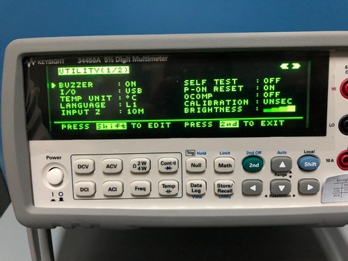 Keysight Agilent 34450A Digital Multimeter, 5.5 Digit, OLED Display | eBay