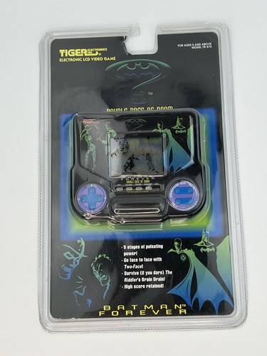 1995 Tiger Batman Forever Double Dose of Doom Handheld Game - Used | eBay