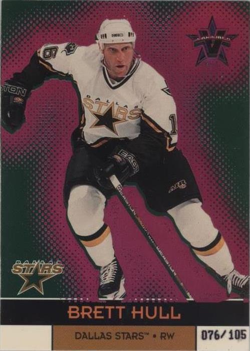 2000-01 Pacific Vanguard - Brett Hull #34 Holographic Purple /105 for ...