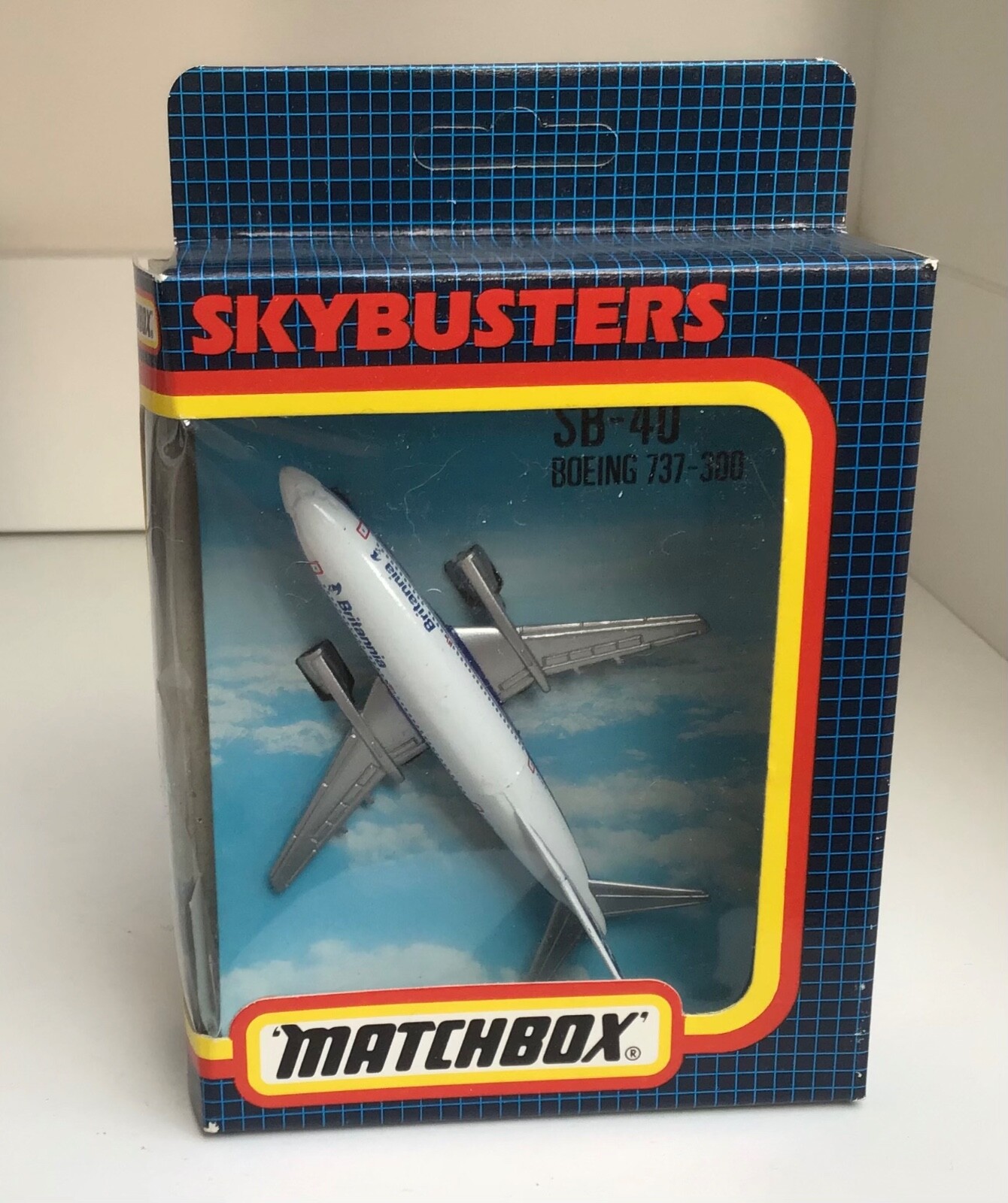 Matchbox Skybusters Appx 8cm Long Sb-40 - Boeing 737-300 Aircraft ...