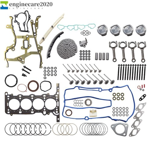 For 11-16 Chevy Cruze Buick 1.4L Engine Pistons Overhaul Rebuild Kit ...