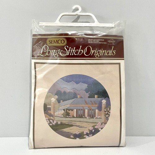 Semco Long Stitch Originals Kit - Grand Old Homestead 3301 0004 - House ...