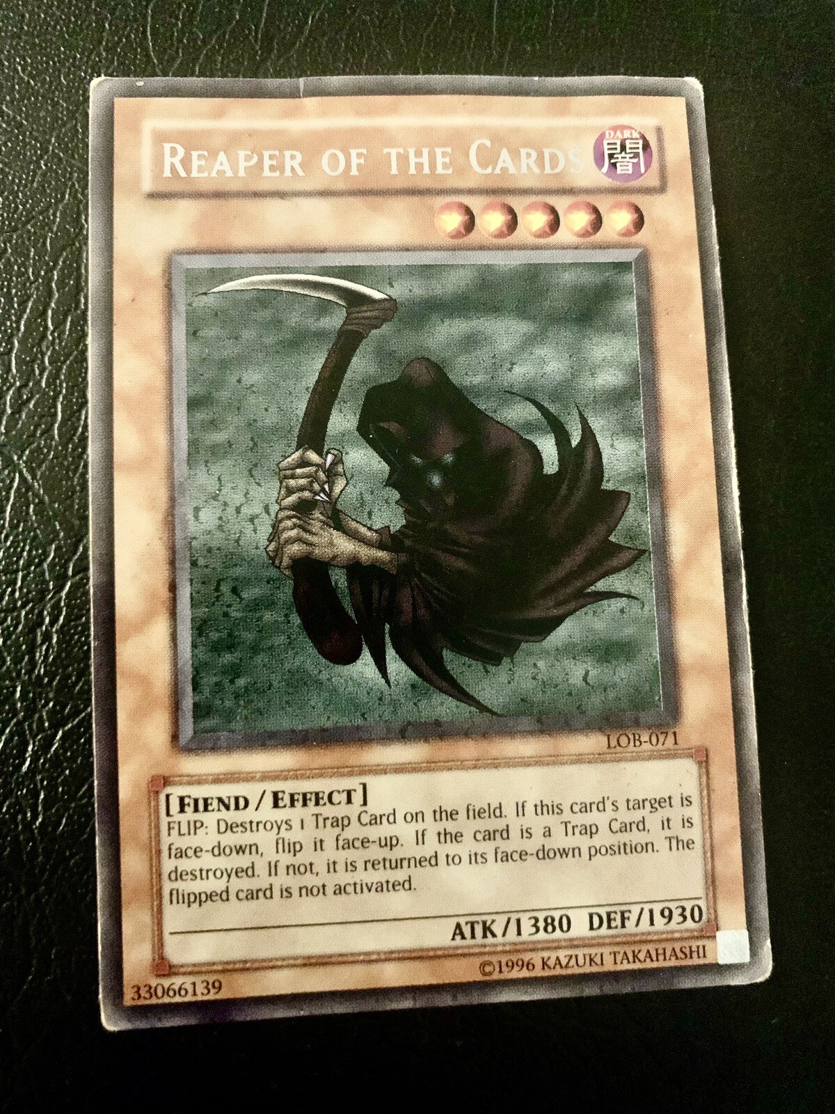 Yu-Gi-Oh Card - LOB-071 - REAPER OF THE CARDS | eBay