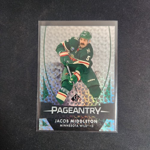 2023-24 Upper Deck SP Authentic Pageantry Jacob Middleton #P-33 Wild ...